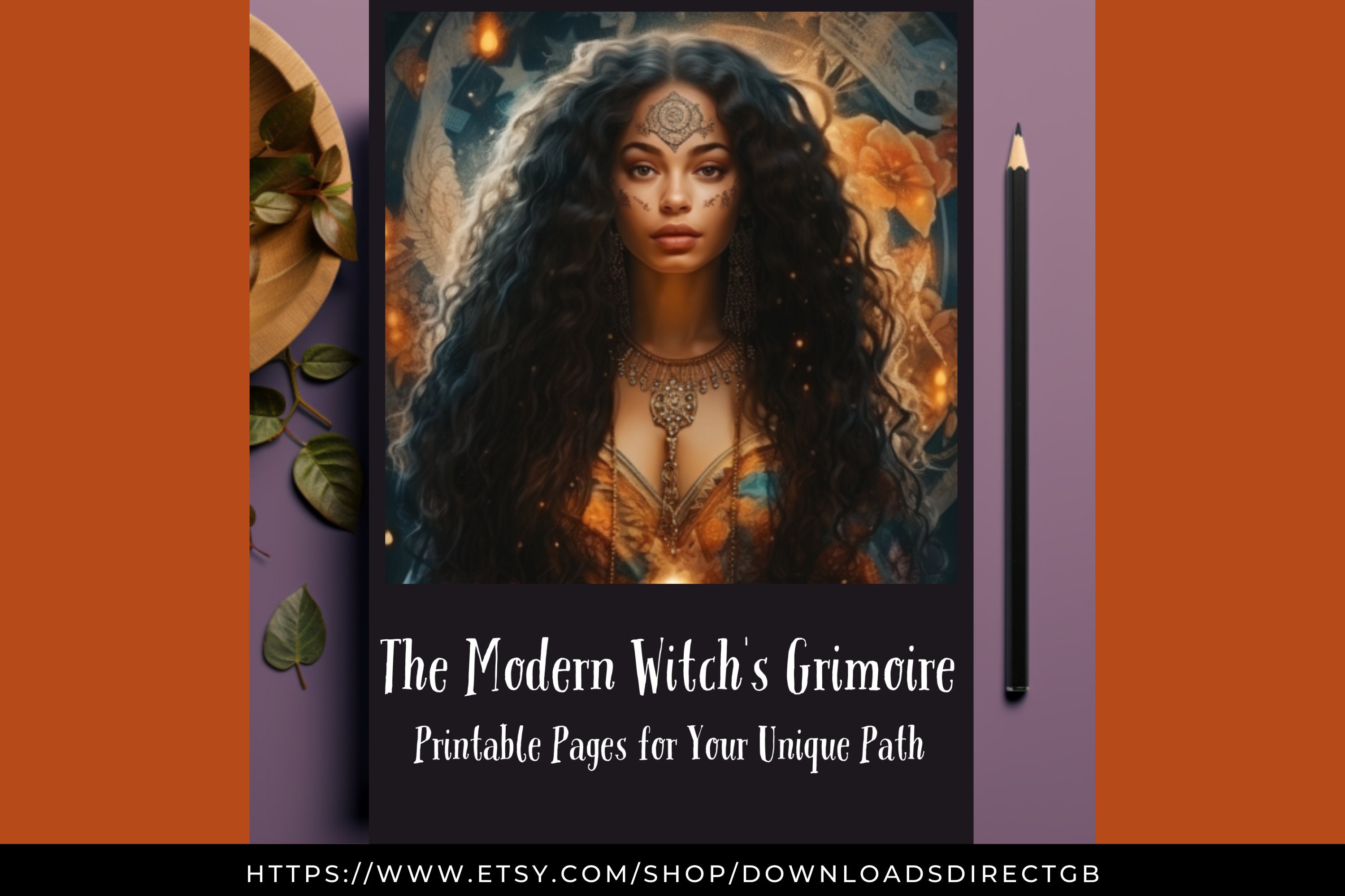 GRIMOIRE PRINTABLE PDF, 500 Printable Grimoire Pages, Witchcraft Bundle ...