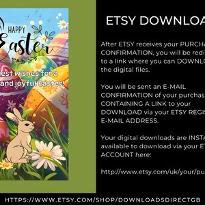 HAPPY EASTER CARD, Animated Ecard, Musical Ecard, Easter Bunny E-card ...