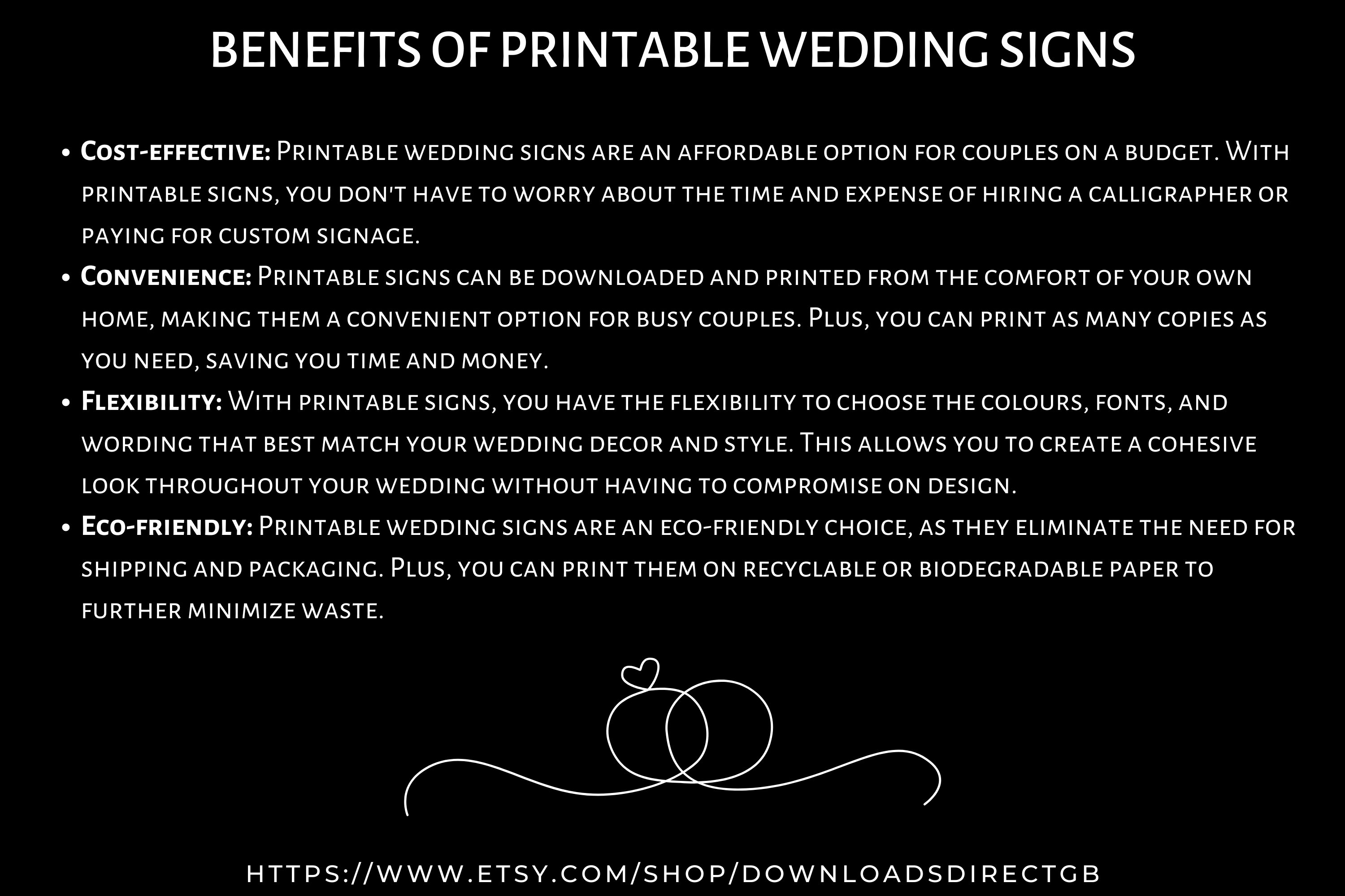 WEDDING PHOTOGRAPHY SIGN, No Social Media Wedding Sign, Notice for ...