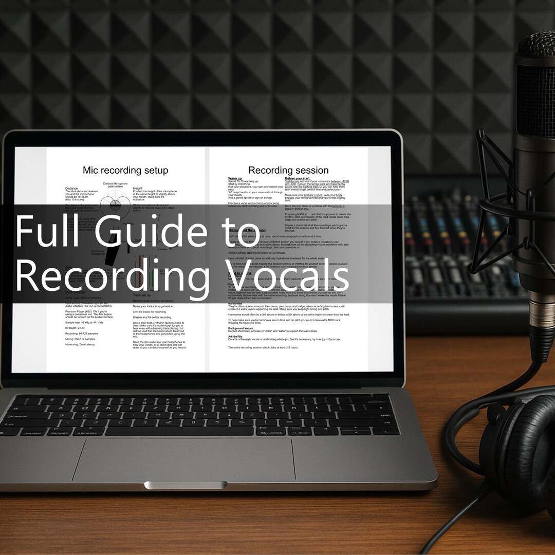 Ultimate Home Vocal Recording Guide: Studio-quality Tips, Mic Setup, EQ ...