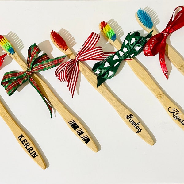 Bamboo Toothbrush - Etsy