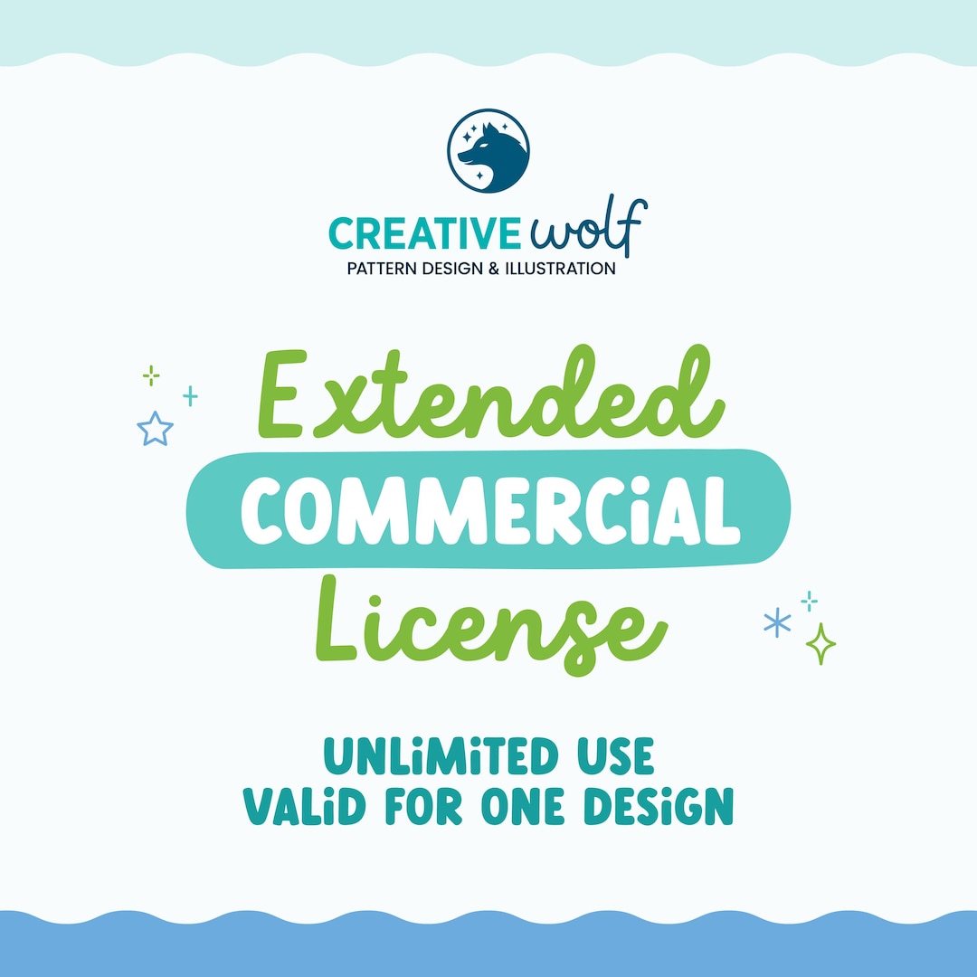 Extended Unlimited Commercial Use License, Non Exclusive Non ...