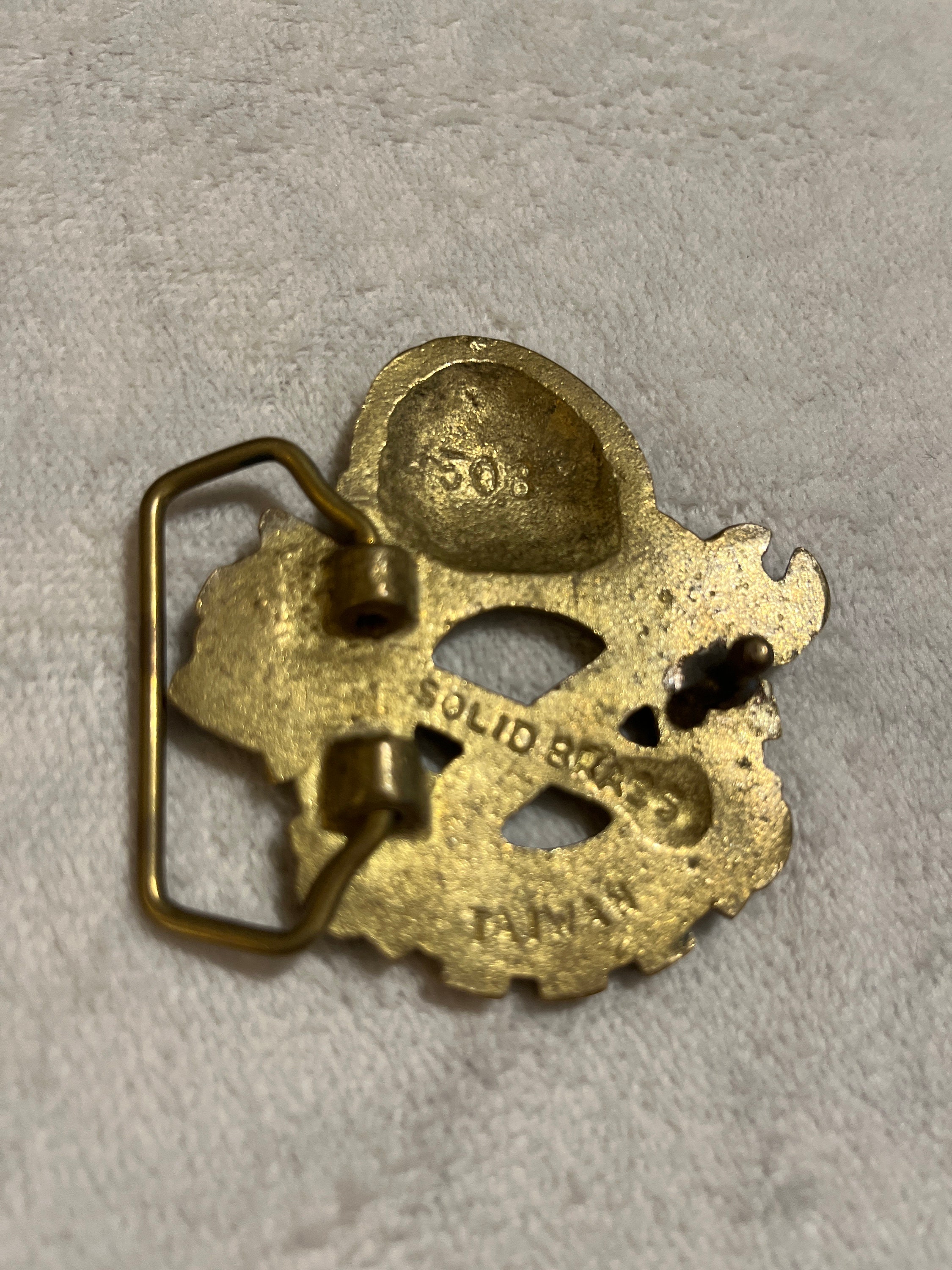 Vintage Construction / Tool Belt Buckle - Etsy