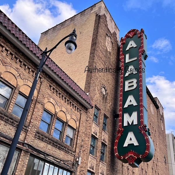 Alabama Theatre Art - Etsy