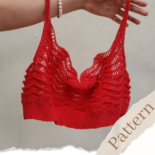 Vintage Crochet Pattern PDF 131 Evening Top From Wonkyzebra - Etsy