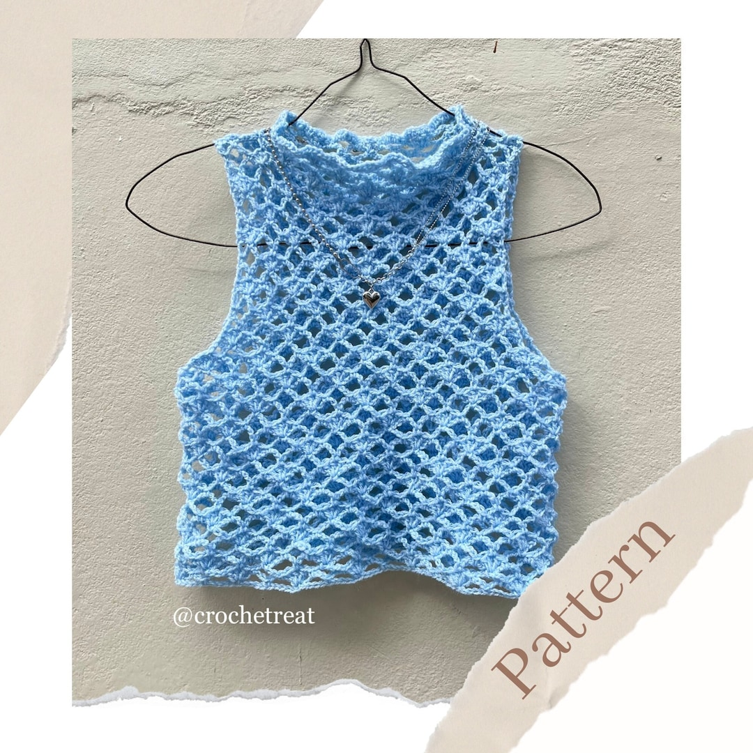 Marina Top | Crochet Pattern | PDF - Etsy