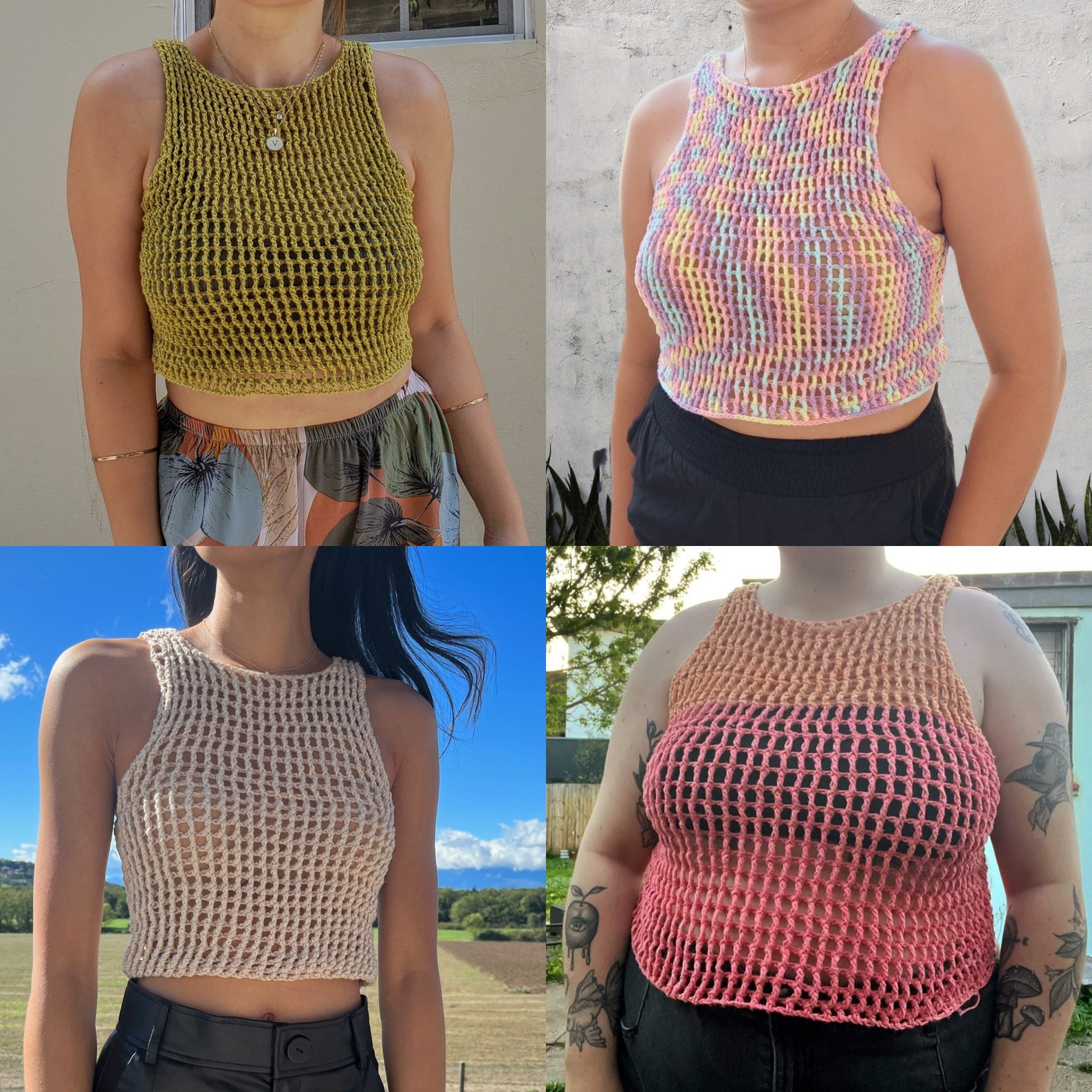 Treble Maker Top | Crochet Pattern | PDF - Etsy