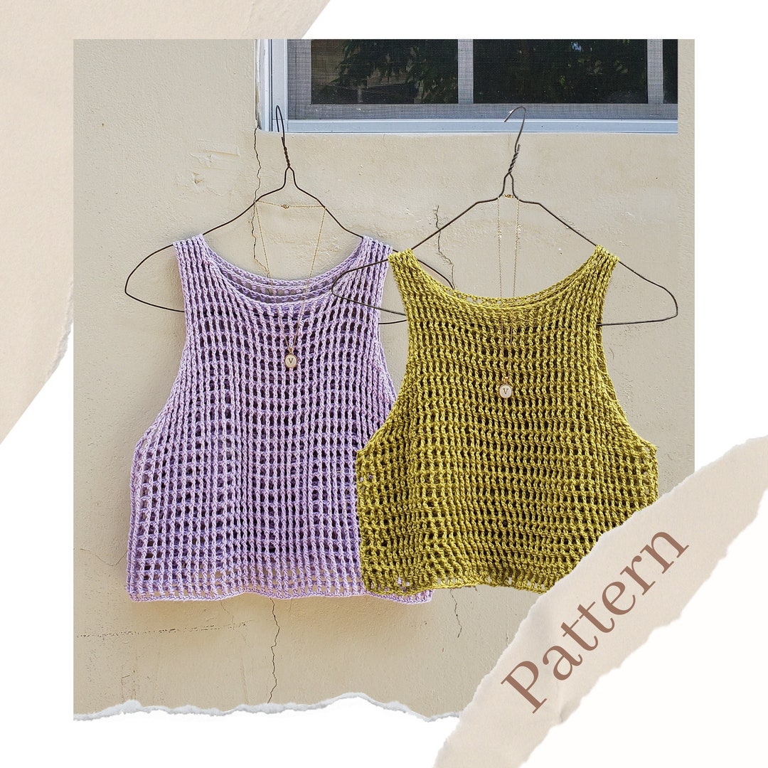 Treble Maker Top | Crochet Pattern | PDF - Etsy