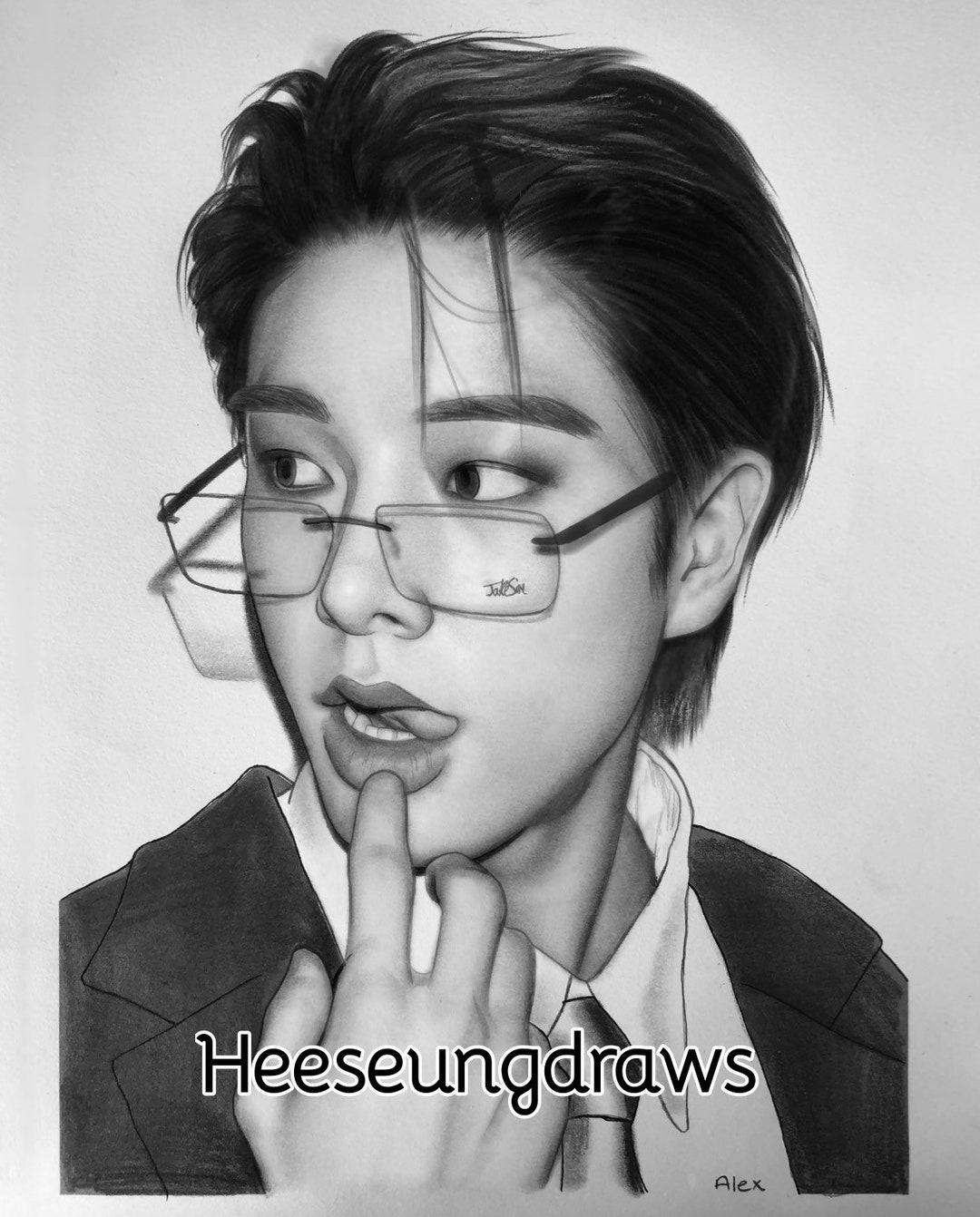 Enhypen Jake Drawing Print A5 - Etsy Canada