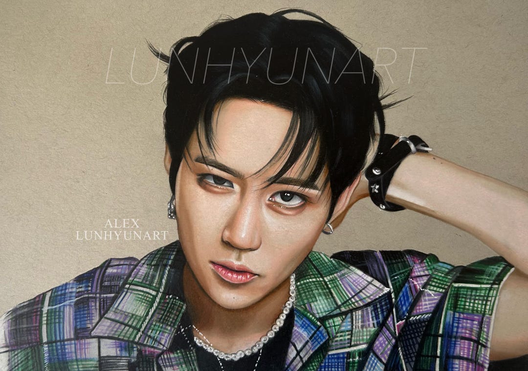 LUN8 IAN Drawing Print A5 - Etsy