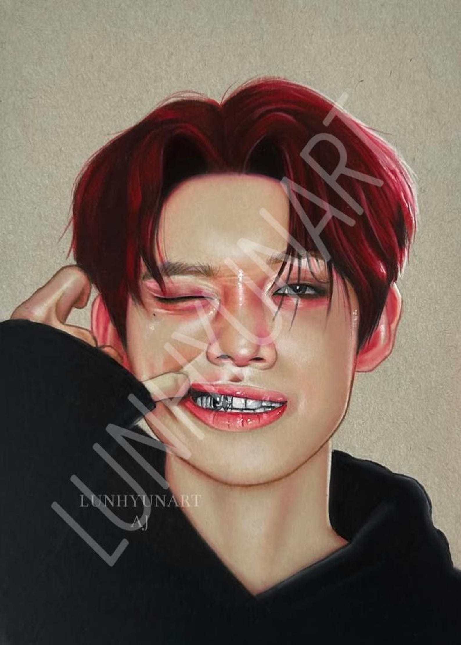 TXT Yeonjun Drawing Print A5 - Etsy