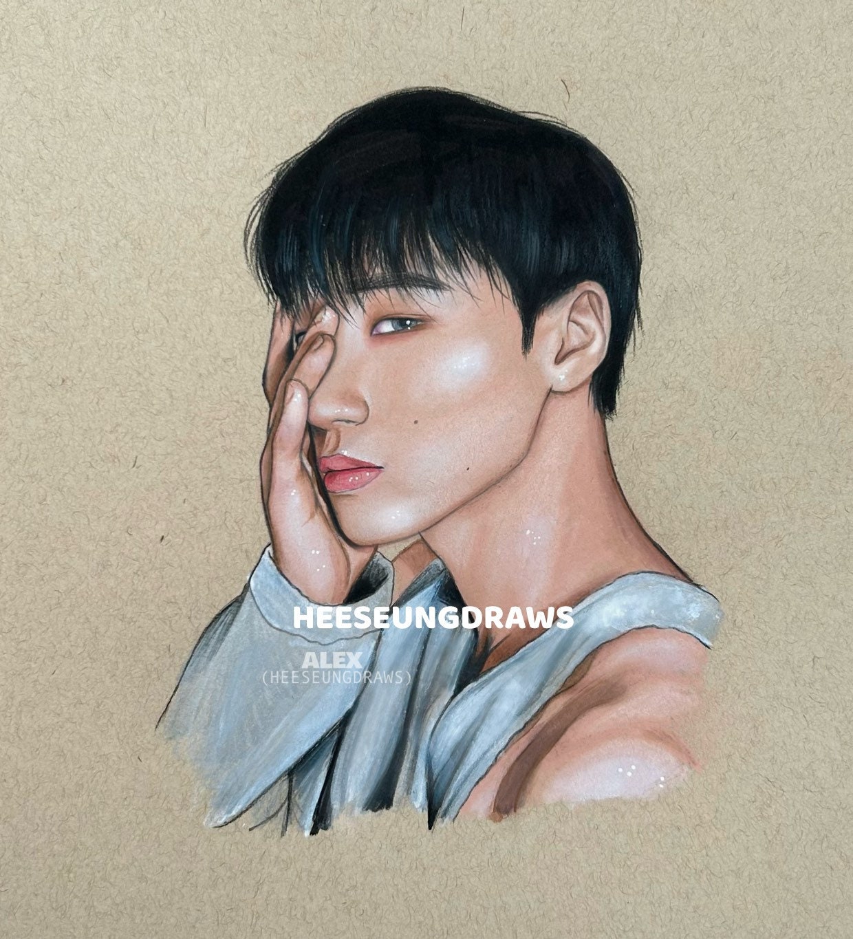 San Ateez Drawing Print A5 - Etsy