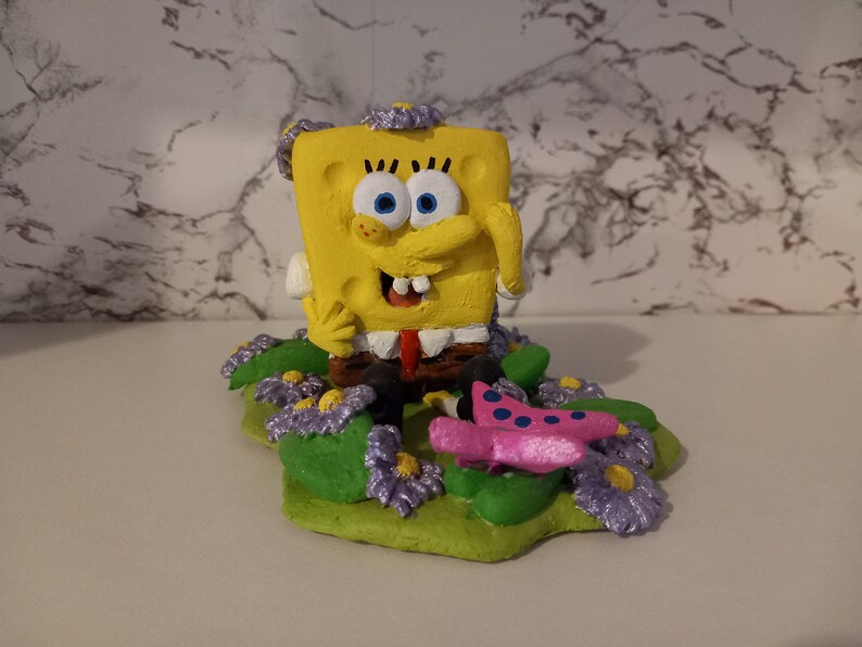 Spongebob Squarepants Clay Figure - Etsy Spongebob Squarepants Clay Figure - Etsy