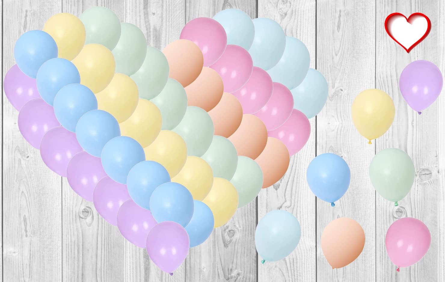 70 Pieces Balloons Pastel Macaron Matt Balloon Macaron - Etsy