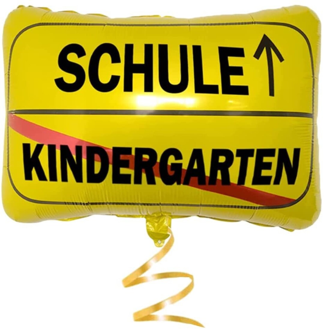 First Day of School Foil Balloon Enrolment Balloon School Introduction ...