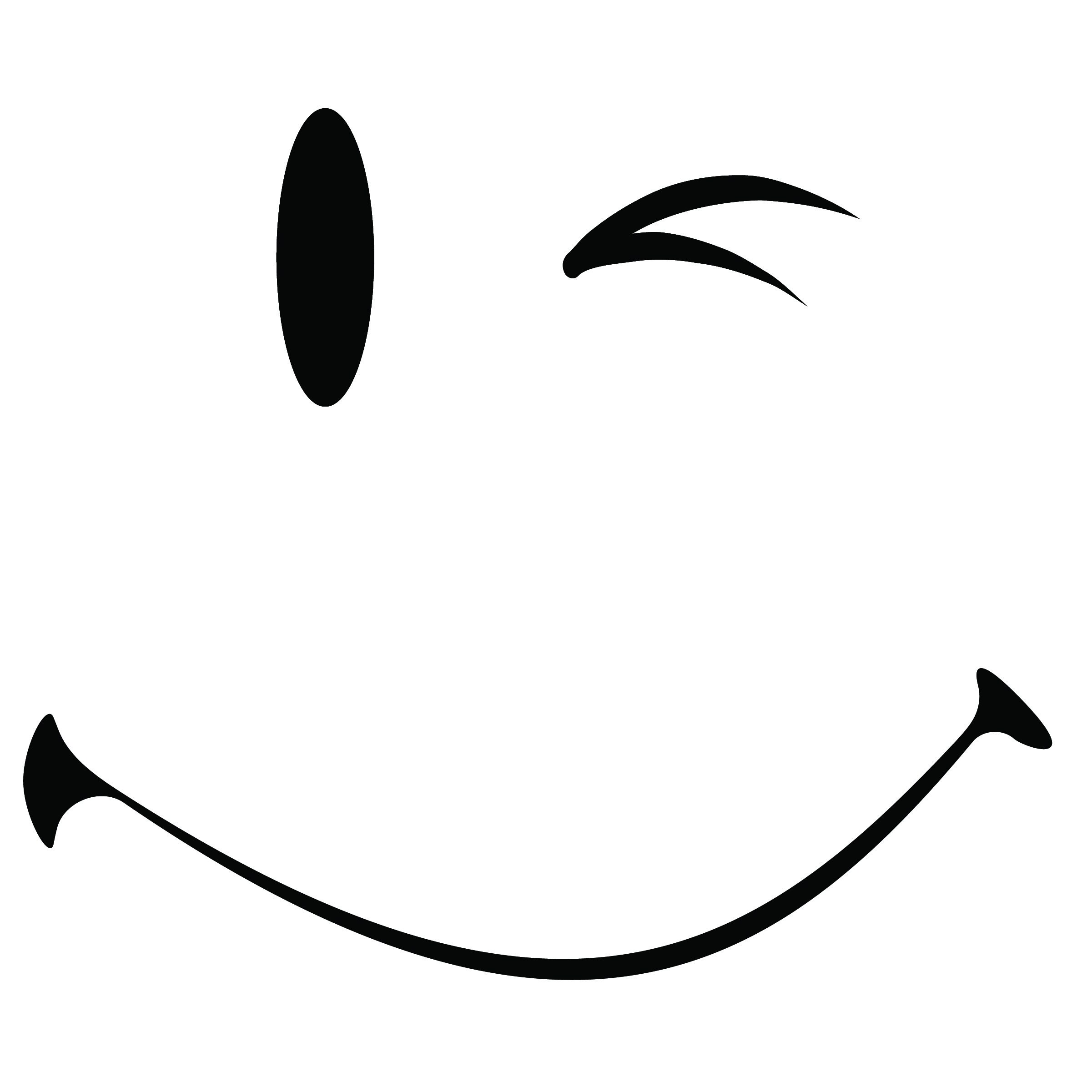 Winking Smiley Face PNG Collection! - Etsy