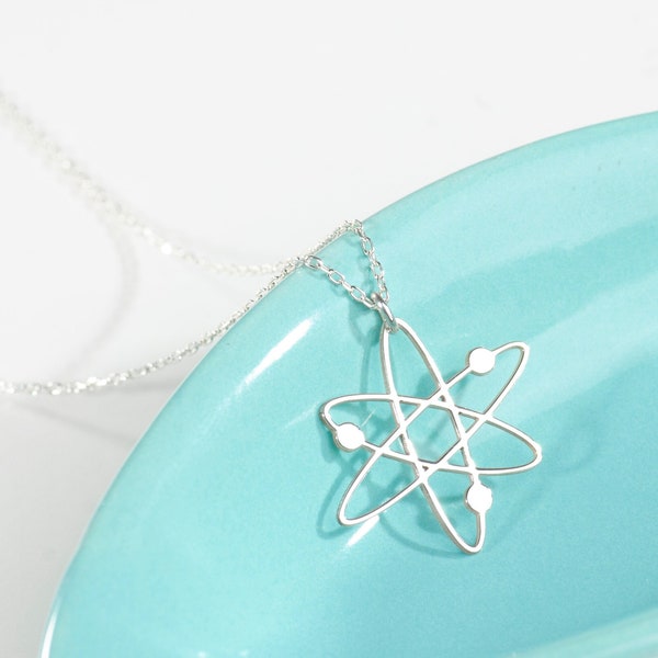 Atom Necklace - Etsy