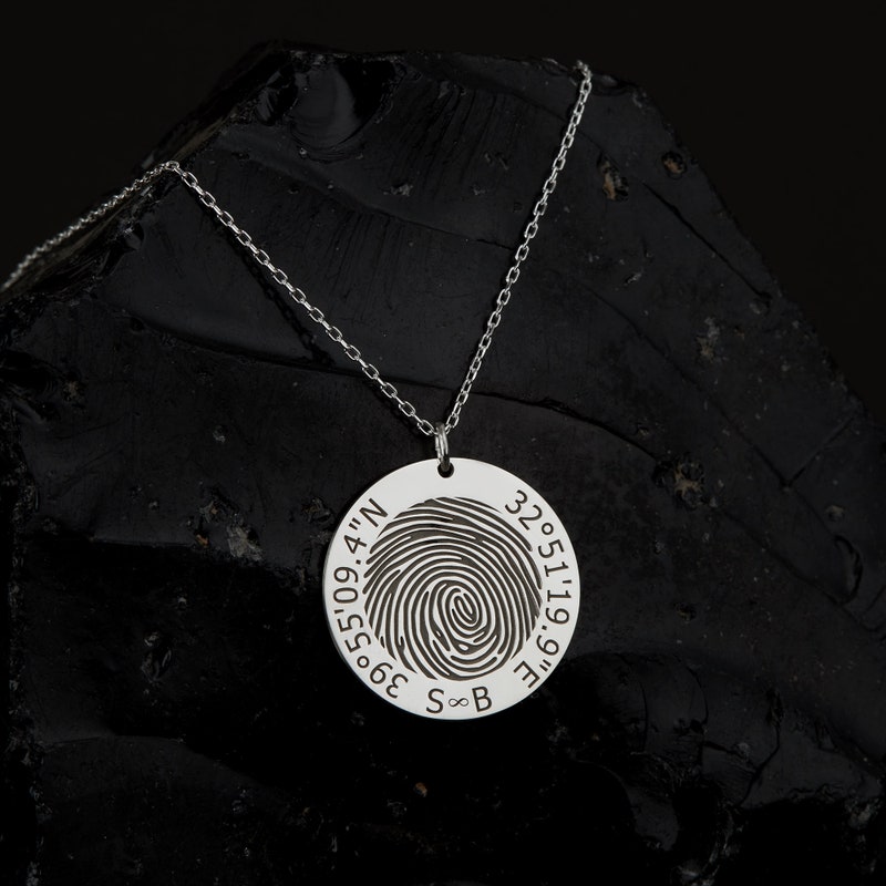 Fingerprint Jewelry - Etsy