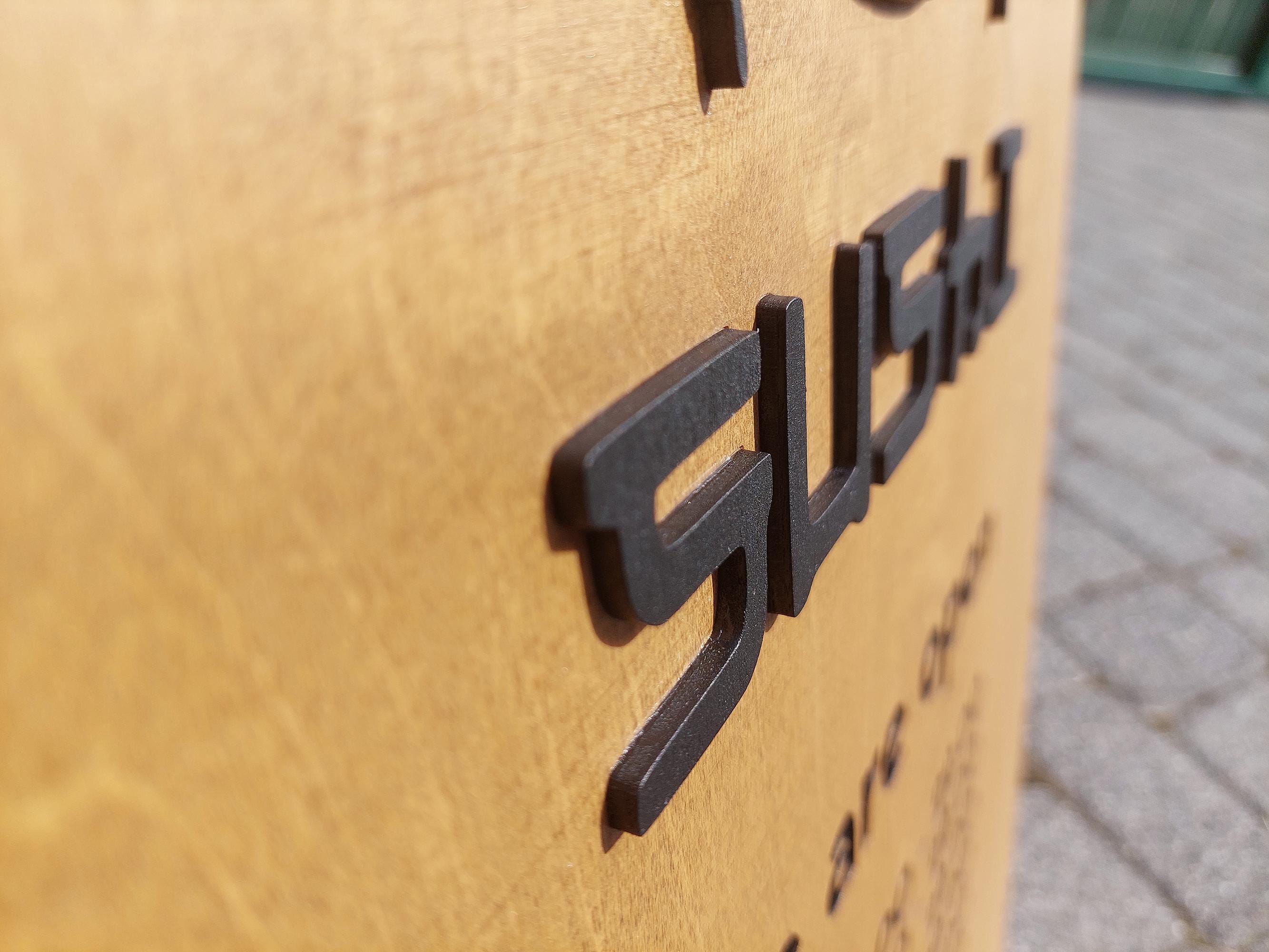 A-frame Sidewalk Sign, Wooden Business Sign , Event Sign, Large QR Code ...