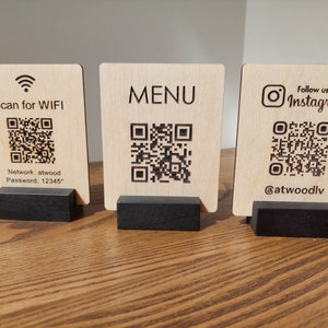 QR Code Contactless, Menu for Restaurants, Scan Qr Code Tags for ...