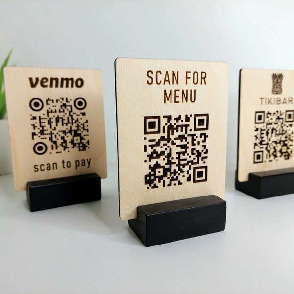 Qr code aufsteller - Etsy.de