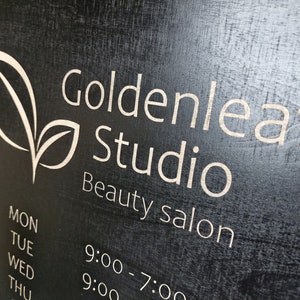 A-frame Sidewalk Sign, Wooden Business Sign , Large QR Code Sign for ...