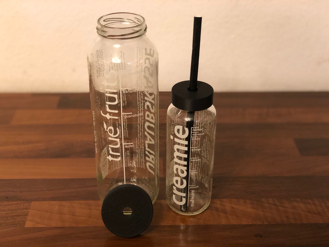 Trinkhalm/Strohhalm-Deckel für true fruits Flasche - Etsy.de