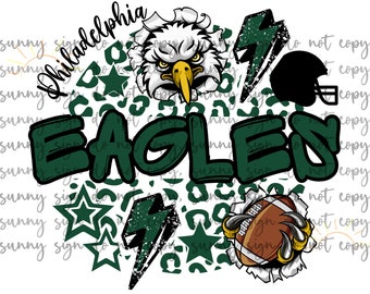 Philadelphia Eagles Design PNG Digital Instant Download - Etsy