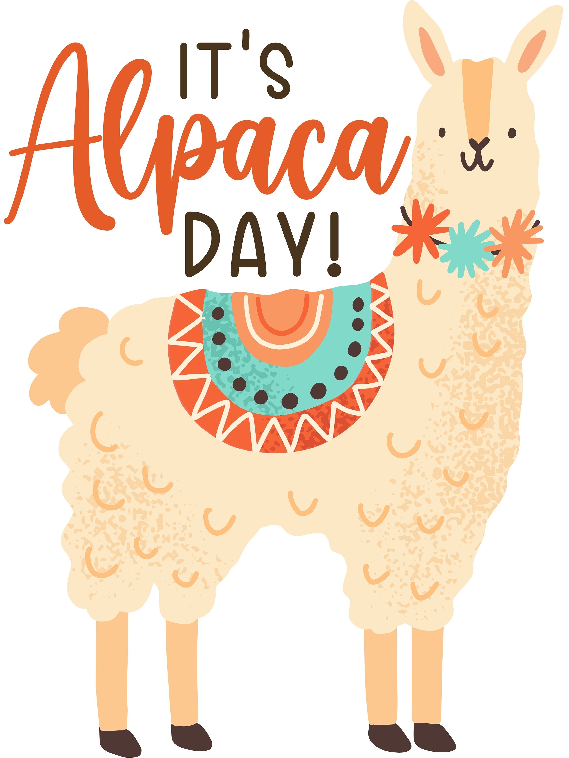 It's Alpaca Day PNG SVG Instant Download Team Johnny - Etsy