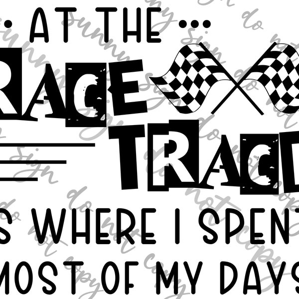 Dirt Track Racing Svg - Etsy
