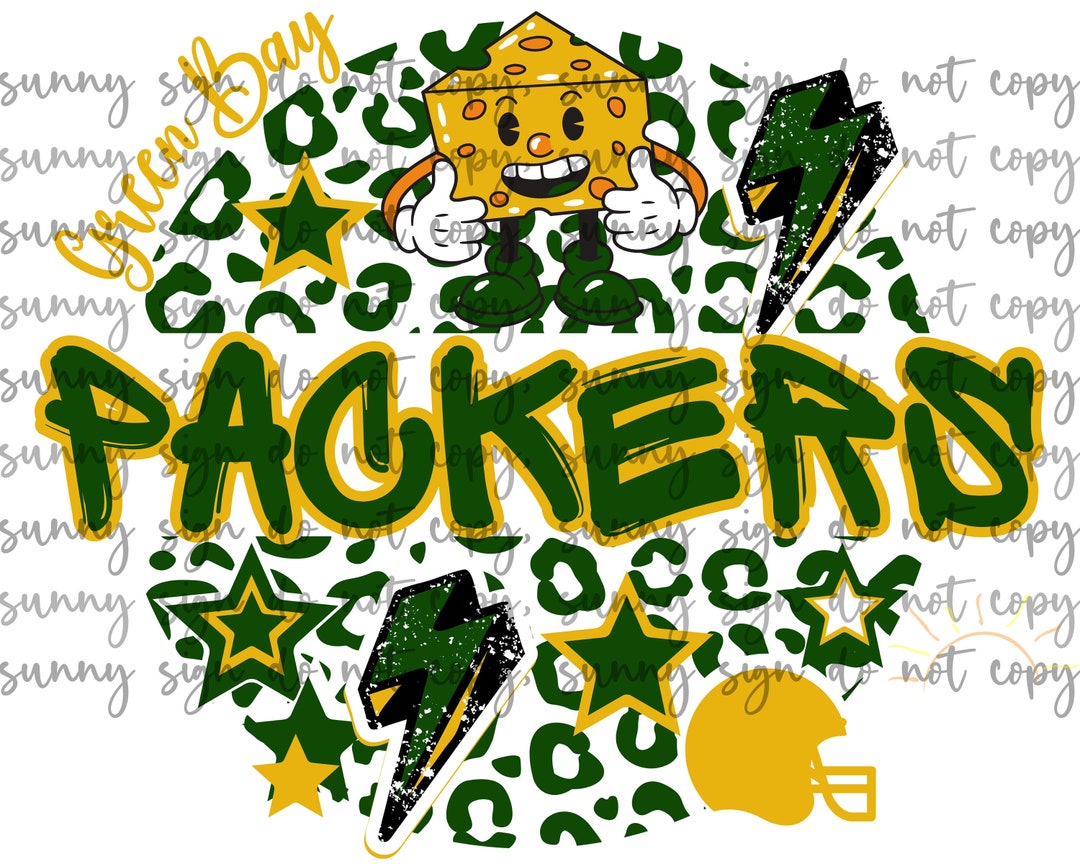 Green Bay PNG Instant Download Football - Etsy