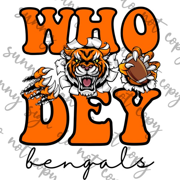 Who Dey Png - Etsy