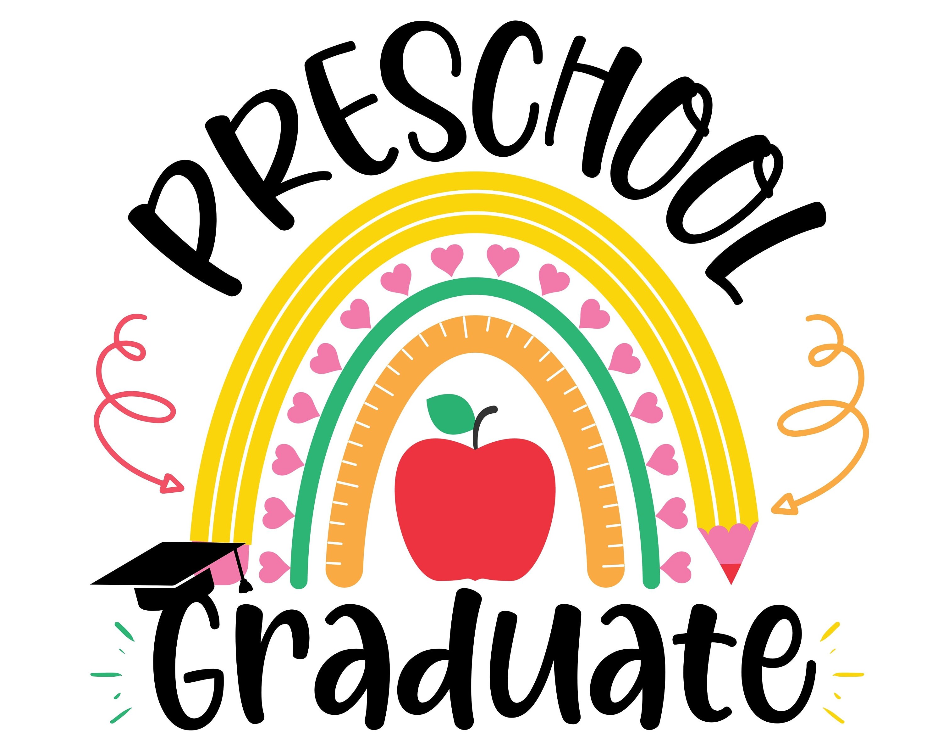 Preschool Graduate PNG Instant Download - Etsy