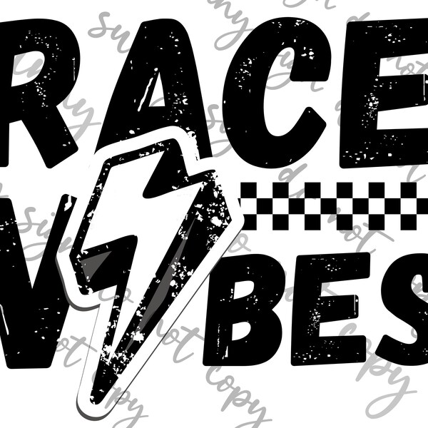 Race Life Lightning Bolt Svg - Etsy