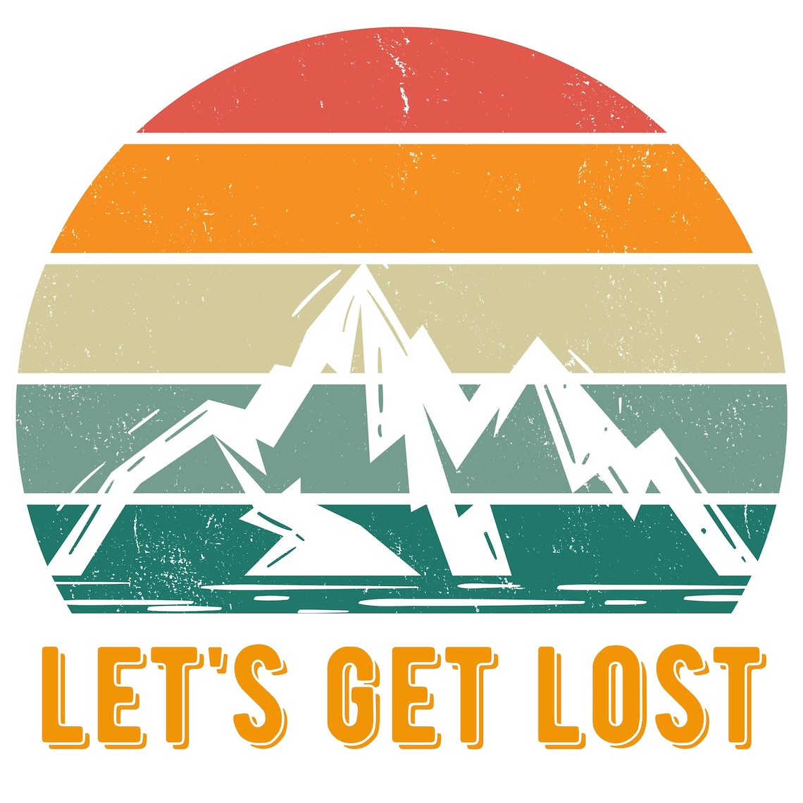 Let's Get Lost PNG Instant Download - Etsy