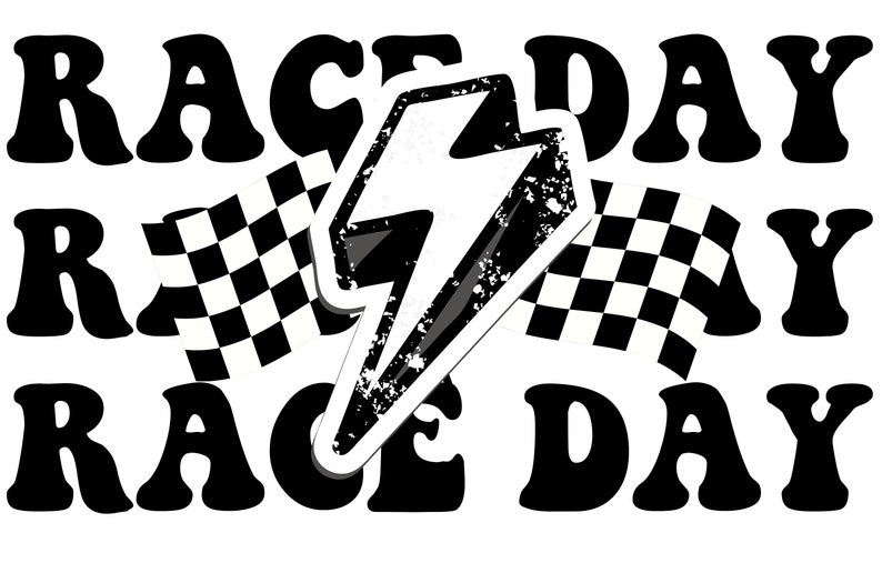 Race Day 2 PNG Instant Downloads Raing. Checkered Flag. - Etsy
