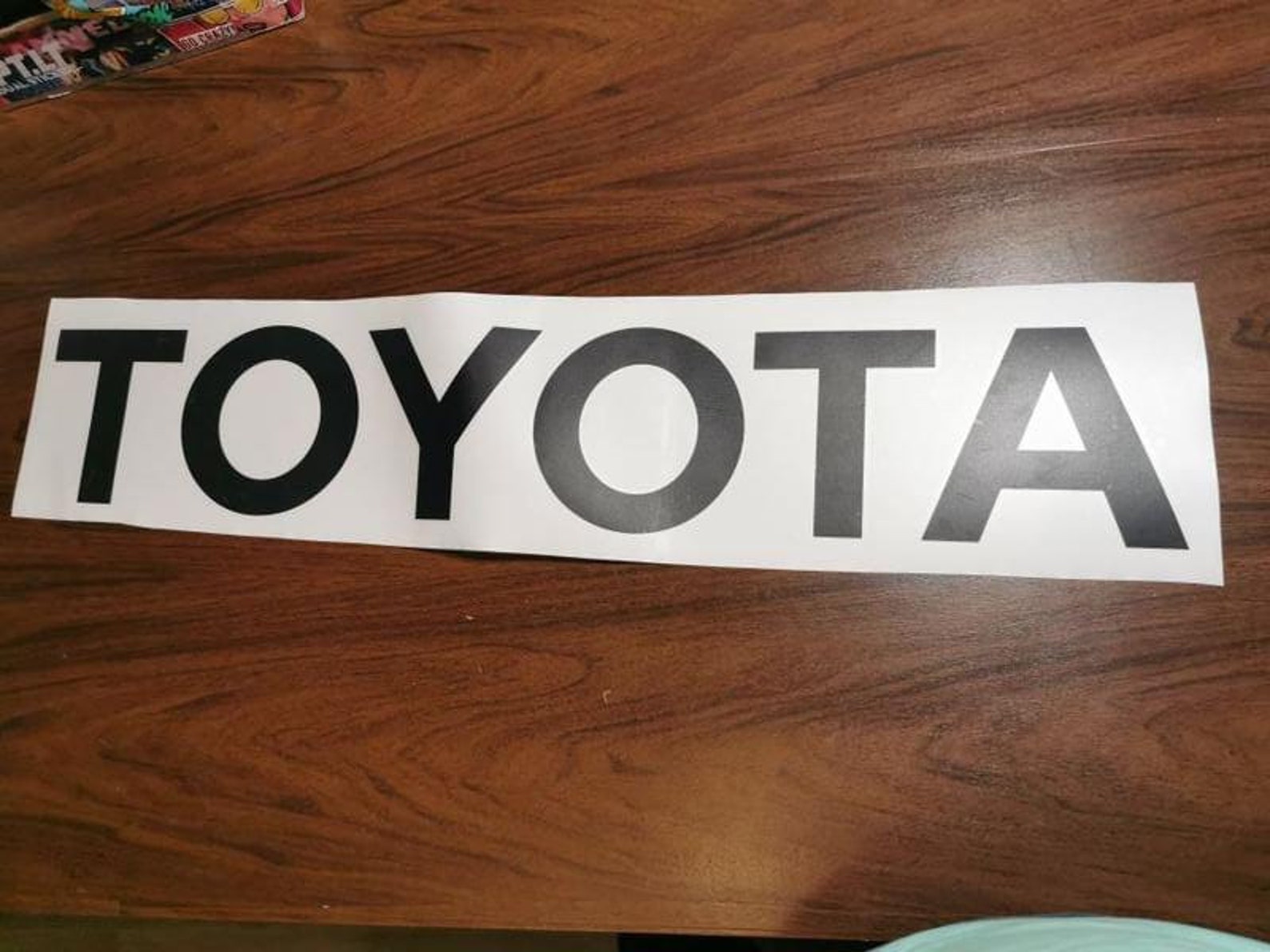 Toyota Pickup Tailgate Logo | Toyota | Pickup | JDM | Truck | Vinyl ...