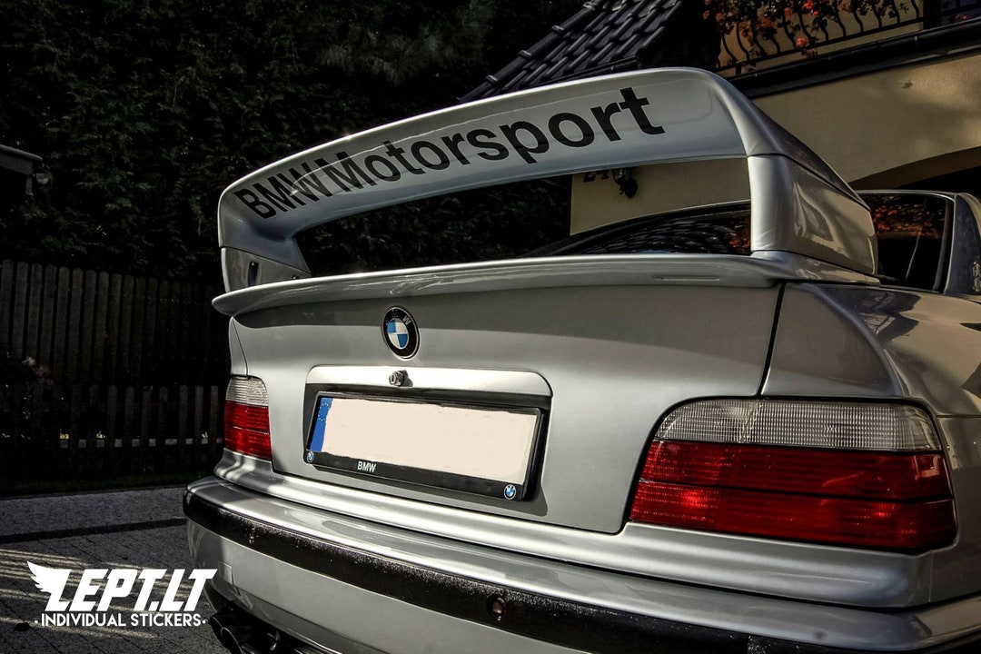 BMW Motorsport Sticker , E36 , Bmw , LTW , GT Class 2 , Bmw M , M ...
