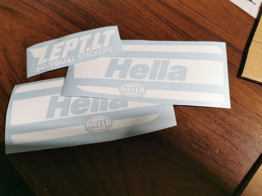 Bmw E36 Hella Fog Light Sticker | Bmw | Vinyl Decal | Germany | E36 ...