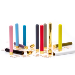 3 Pack Brass Doob Tube Smell Proof | Pre Roll Joint Case | Moisture ...
