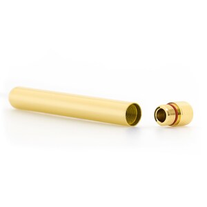 3 Pack Brass Doob Tube Smell Proof | Pre Roll Joint Case | Moisture ...