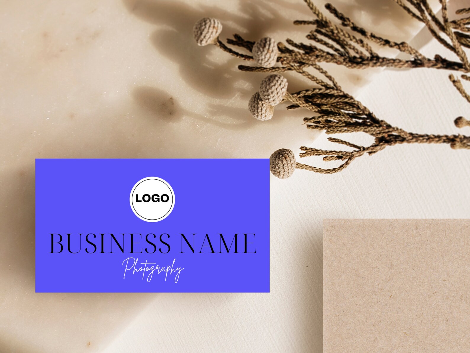Editable DIY Credit Card Business Card Template, Editable Canva ...