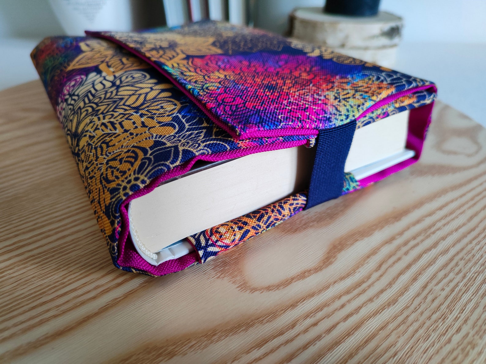 Colorful Mandala Waterproof Adjustable Wrap-around Book - Etsy