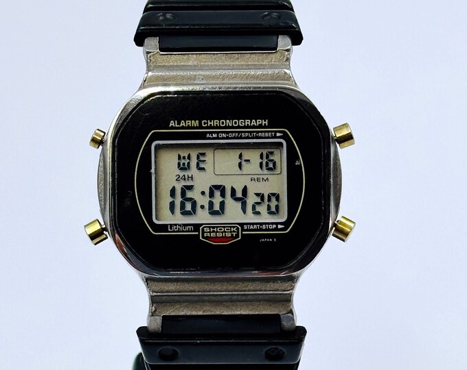 Very Rare CASIO DW 5700 901 Madein Japan 1987 Early G Shock Works ...