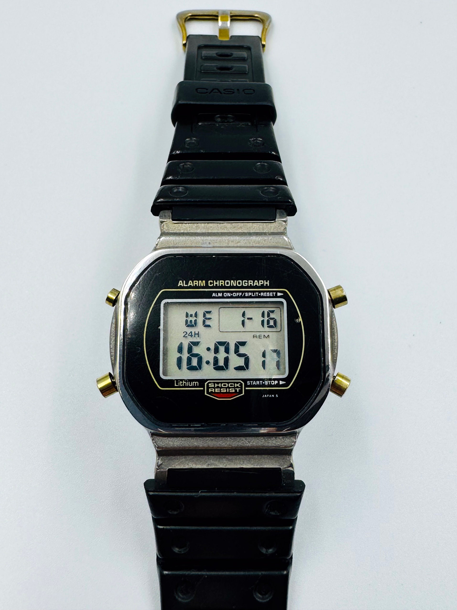 Very Rare CASIO DW 5700 901 Madein Japan 1987 Early G Shock Works ...