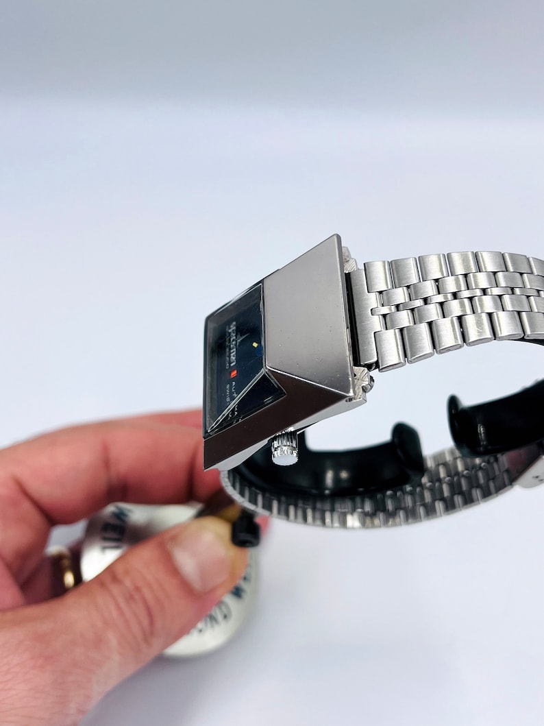 Very Rare SPACEMAN AUDACIEUSE Automatic Swiss Watch 1974 Andre Le ...