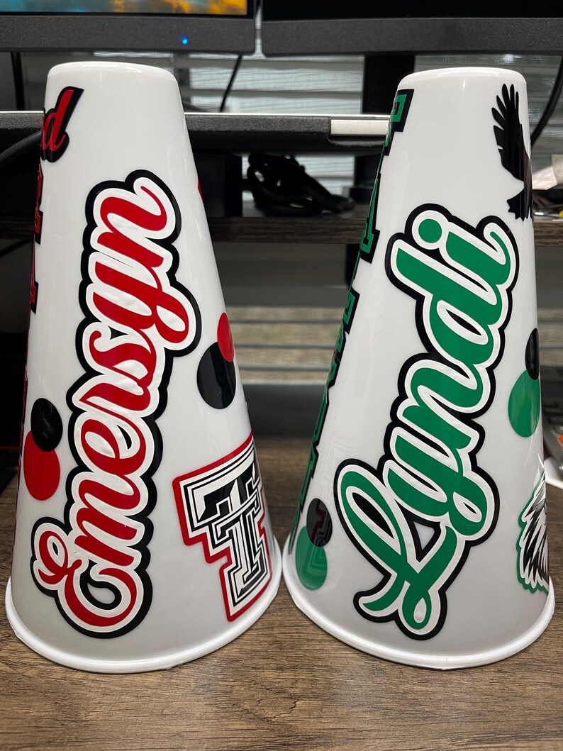 8" PERSONAL SIZE MEGAPHONE - Etsy