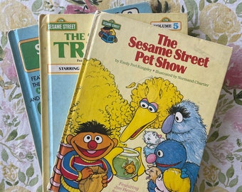 Complete Set Vintage Sesame Library Street Books, Volume 1 to 15 ...