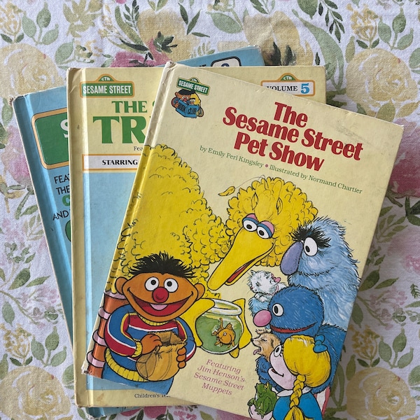 Sesame Street Books - Etsy