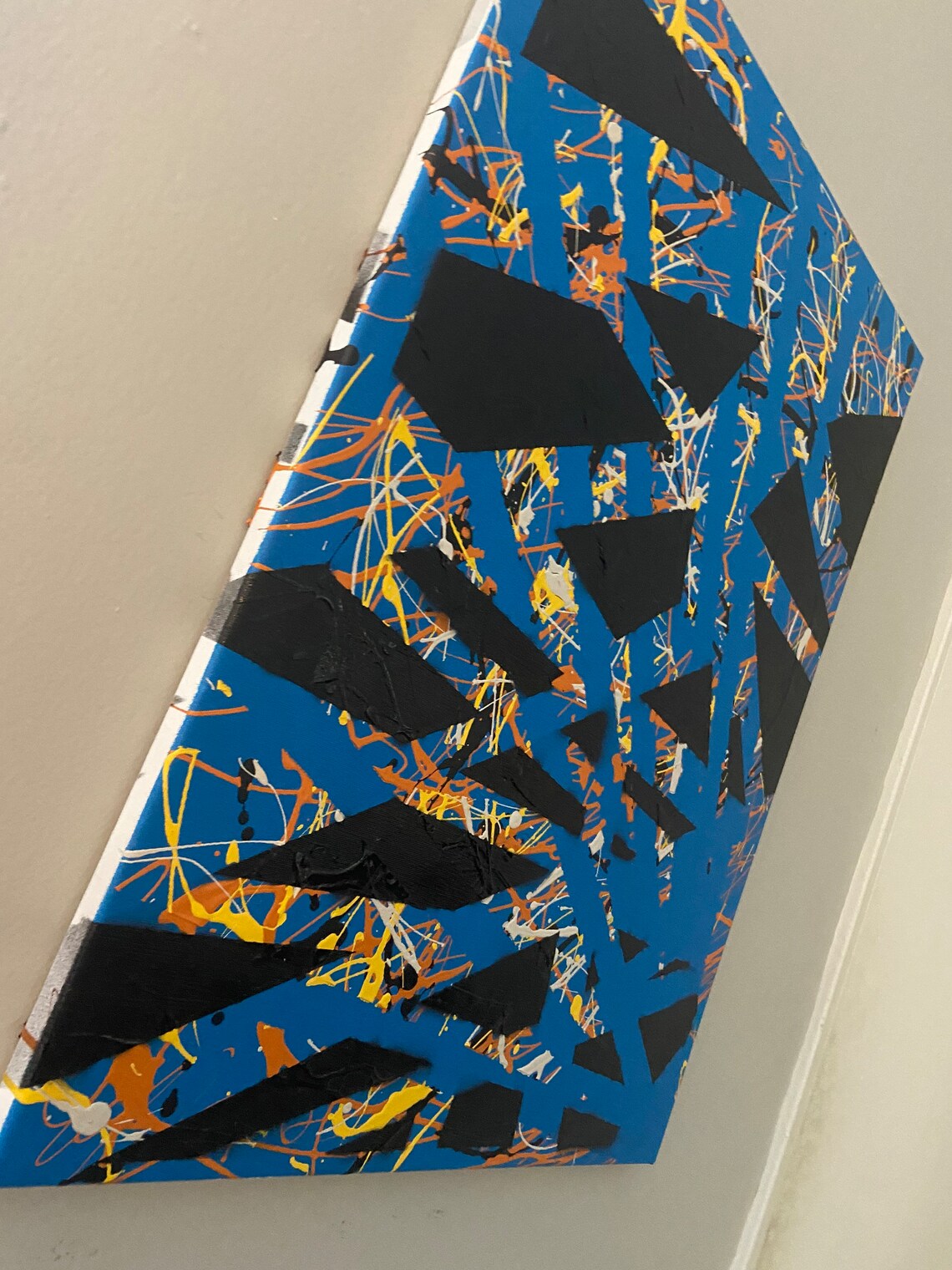 ADHD, 18” X 24” Original Acrylic and Spray Painting on Canvas - Etsy